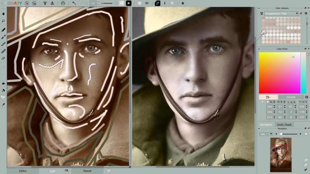 Australian Infantry Soldier - Colorization Masterclass | CODIJY