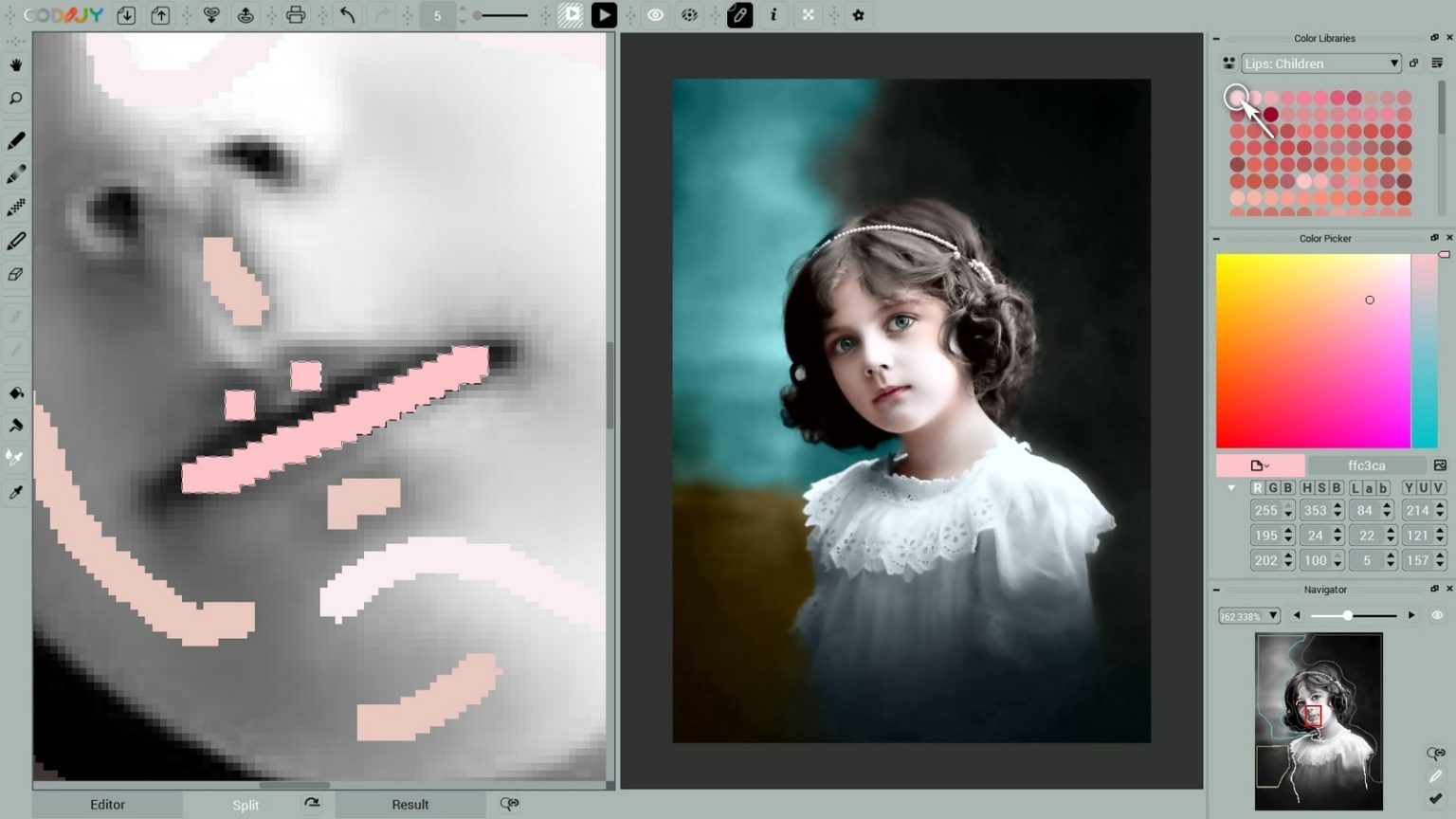 Edwardian Girl: How to Colorize a Photo With Ease | CODIJY