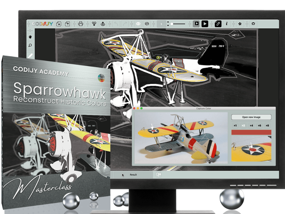 Flight of the Sparrowhawk - Color Reconstructing Tutorial | CODIJY