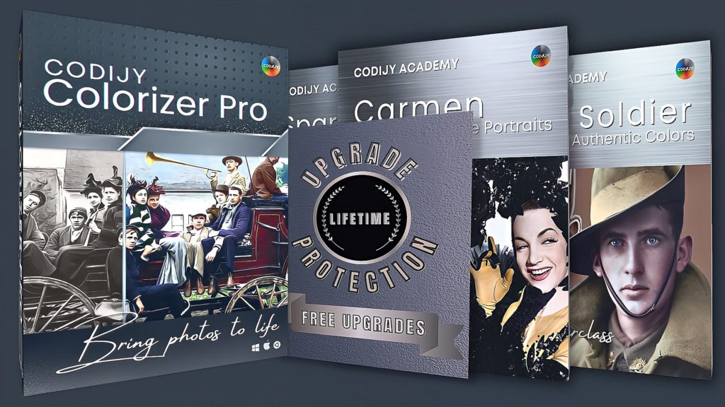 Porträtkolorierung mit COLORIZER PRO | CODIJY