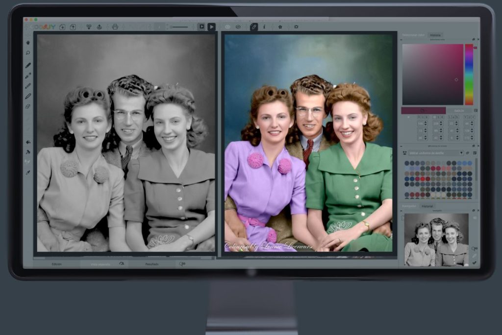 Portrait Colorization with COLORIZER PRO | CODIJY