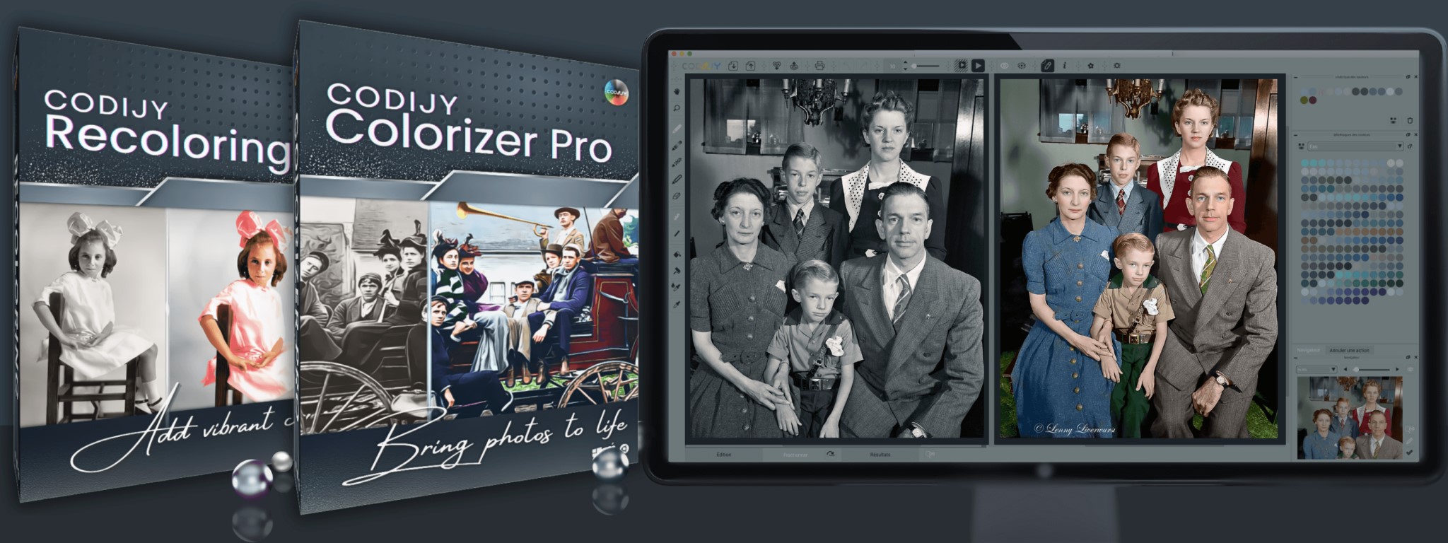 Colorizer Pro & Recoloring. #1 Software for Photo Colorists. | CODIJY