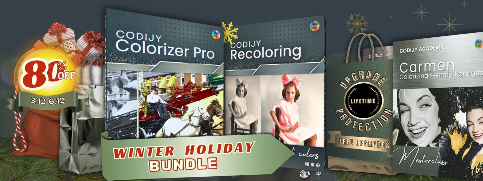 Colorizer Pro & Recoloring. #1 Software for Photo Colorists. | CODIJY